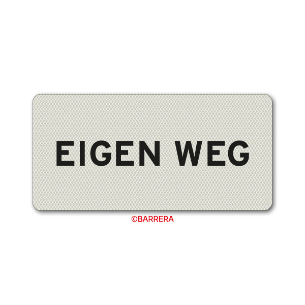 Eigen weg